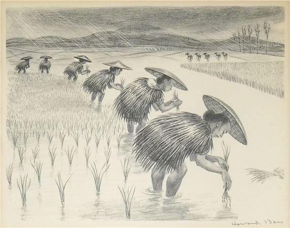Howard Baer | Planting Rice, Kunming China | MutualArt