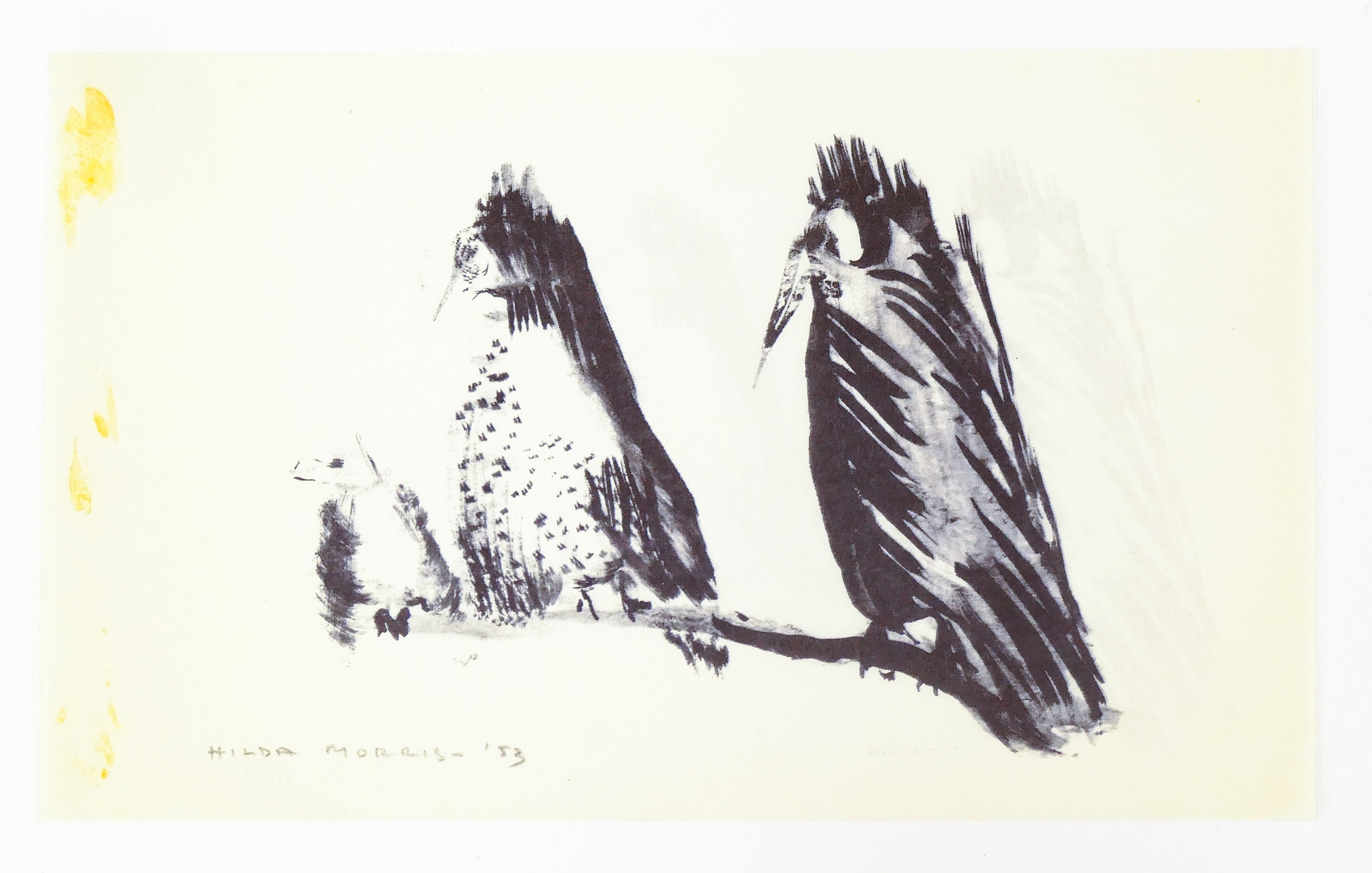 Hilda Morris | Three Birds (1983) | MutualArt