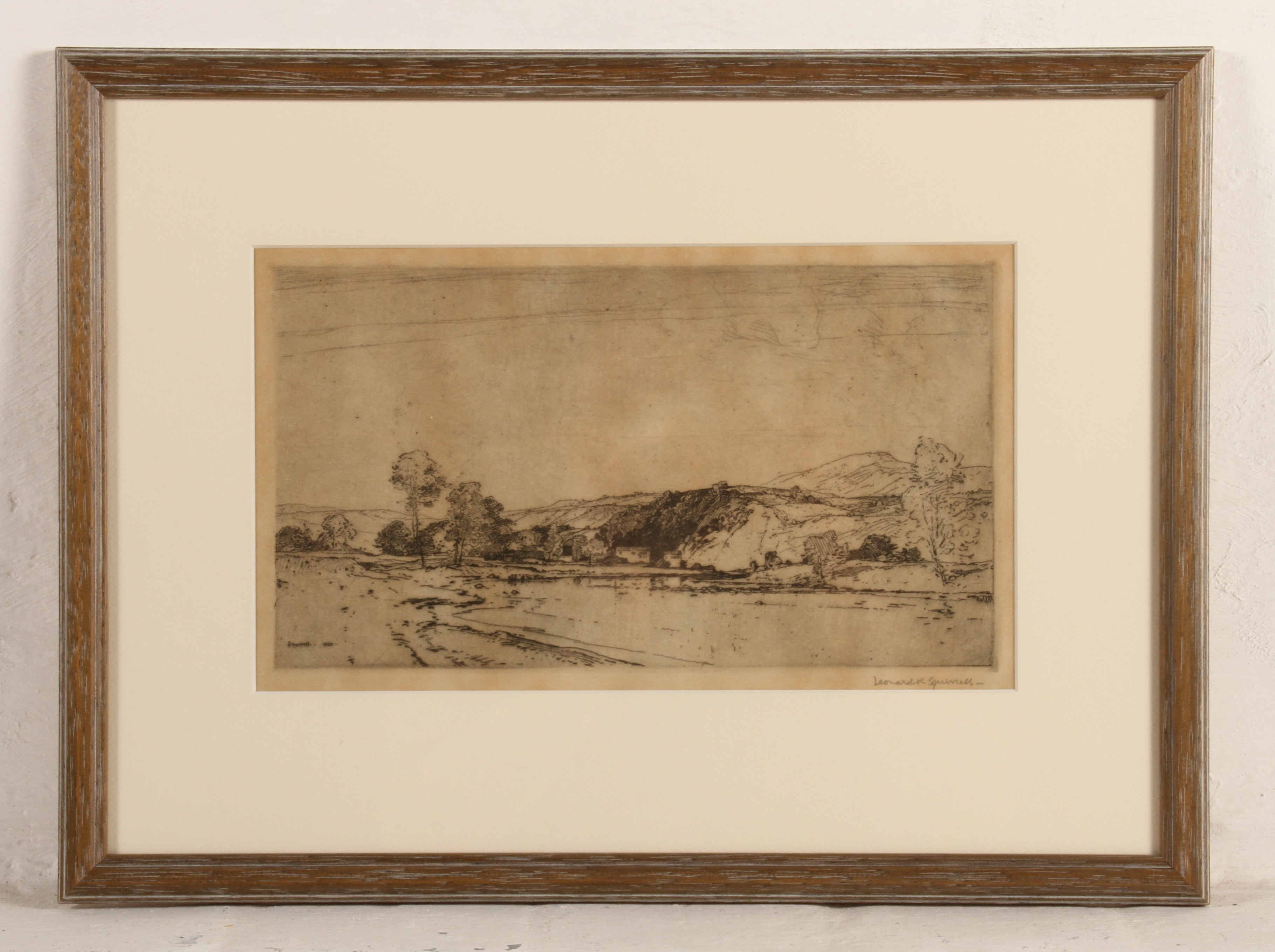 Leonard Russell Squirrell | a river view | MutualArt