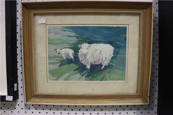 Christine Dack | sheep | MutualArt