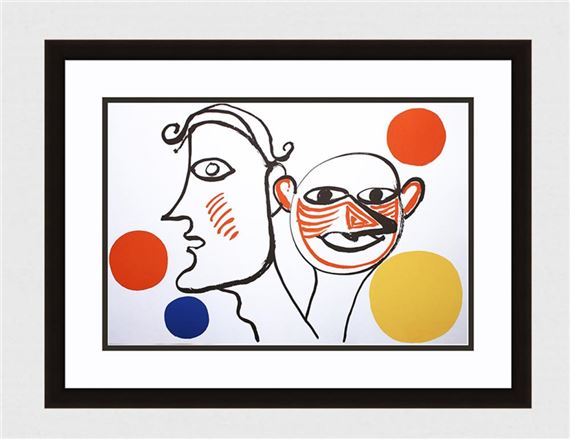 Alexander Calder | Faces (1976) | MutualArt