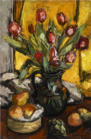 Keith Stuart Baynes | Still Life with Tulips | MutualArt