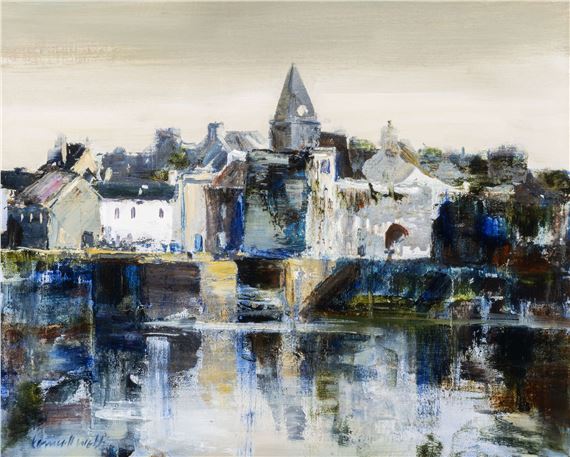Kenneth Webb | Fish Market and Spanish Arch, Galway | MutualArt