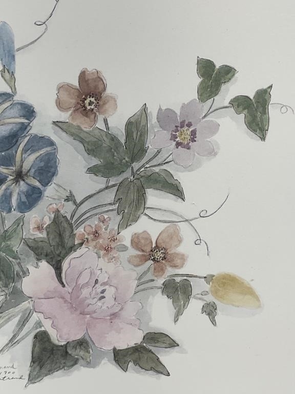 Mary Bertrand | Floral Art Print | MutualArt