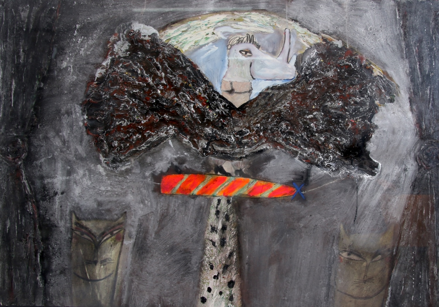 Nina Romm | THE TIGHTROPE TANGO | MutualArt