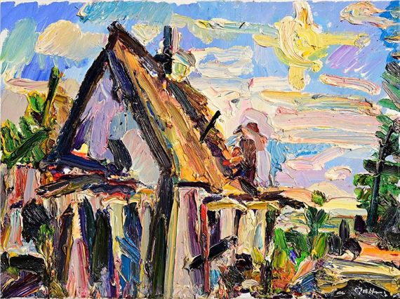 Brian MacMahon | The Thatch Roof Cottage | MutualArt