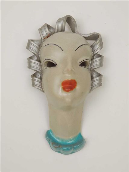 Friedrich Siegfried Goldscheider | GOLDSCHEIDER ART DECO WALL MASK ...