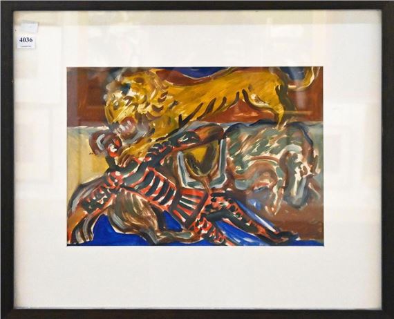 Sarah Faulkner | THE KNIGHT AND THE LION (2023) | MutualArt