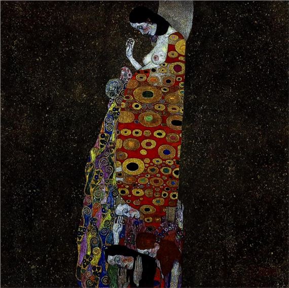 Gustav Klimt | Hope II | MutualArt