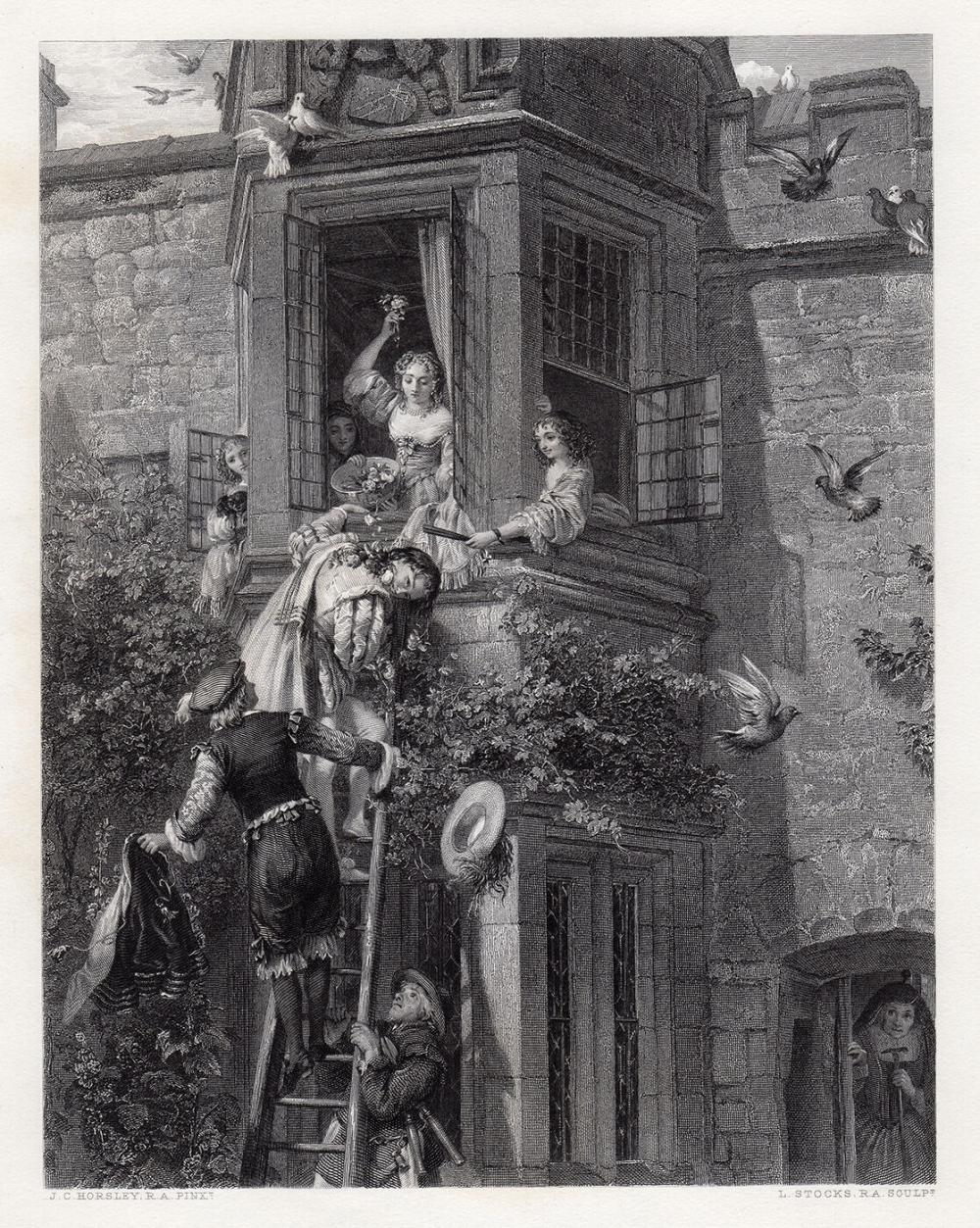 John Calcott Horsley | Attack and Defense (1878) | MutualArt