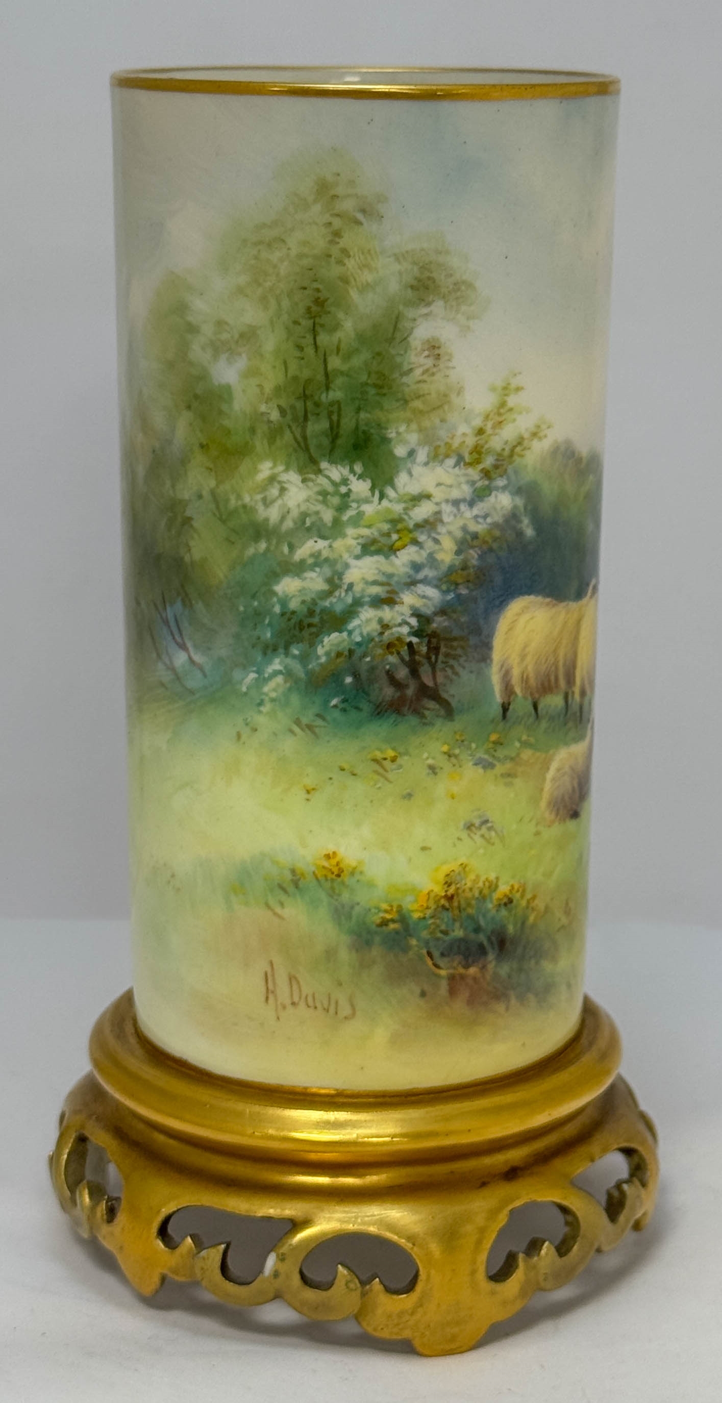 Harry A. Davis | A Royal Worcester vase painted by Harry Davis (1933 ...