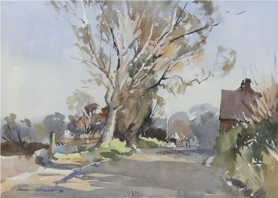 Edward Wesson | Country Lane | MutualArt