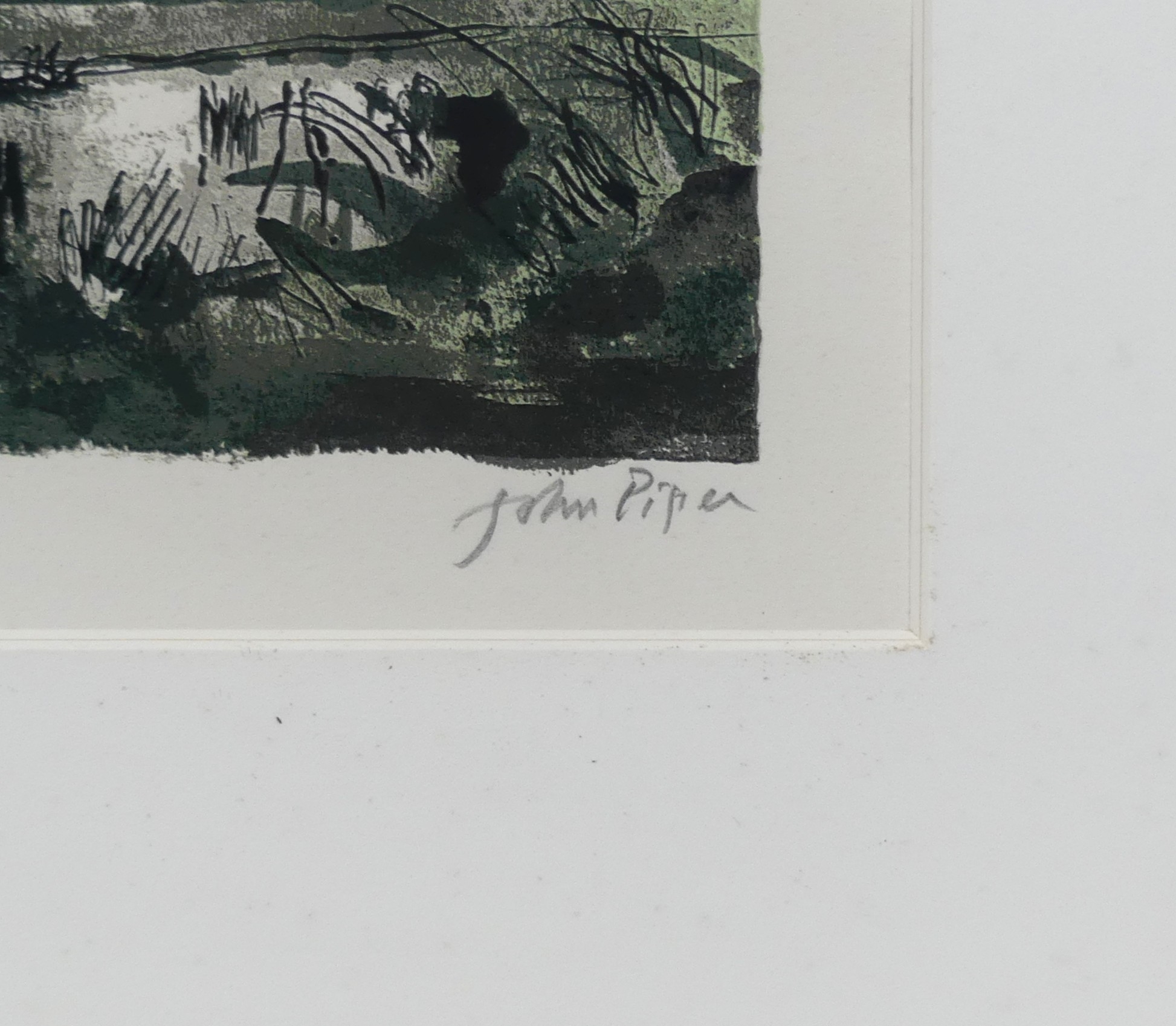 John Piper | Stowe Triptych (1986) | MutualArt