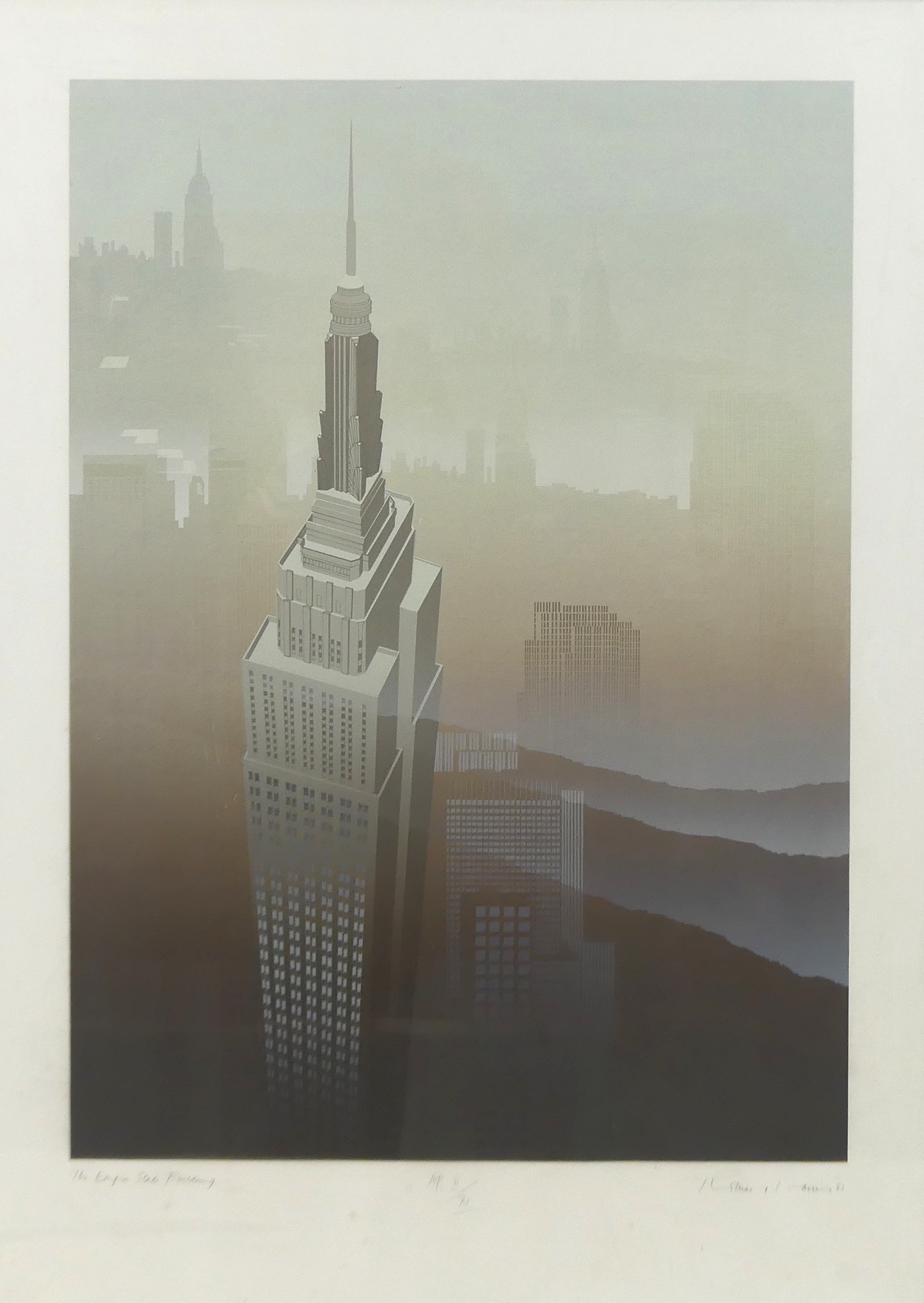 Richard Thomas Davis | The Empire State Building (1981) | MutualArt