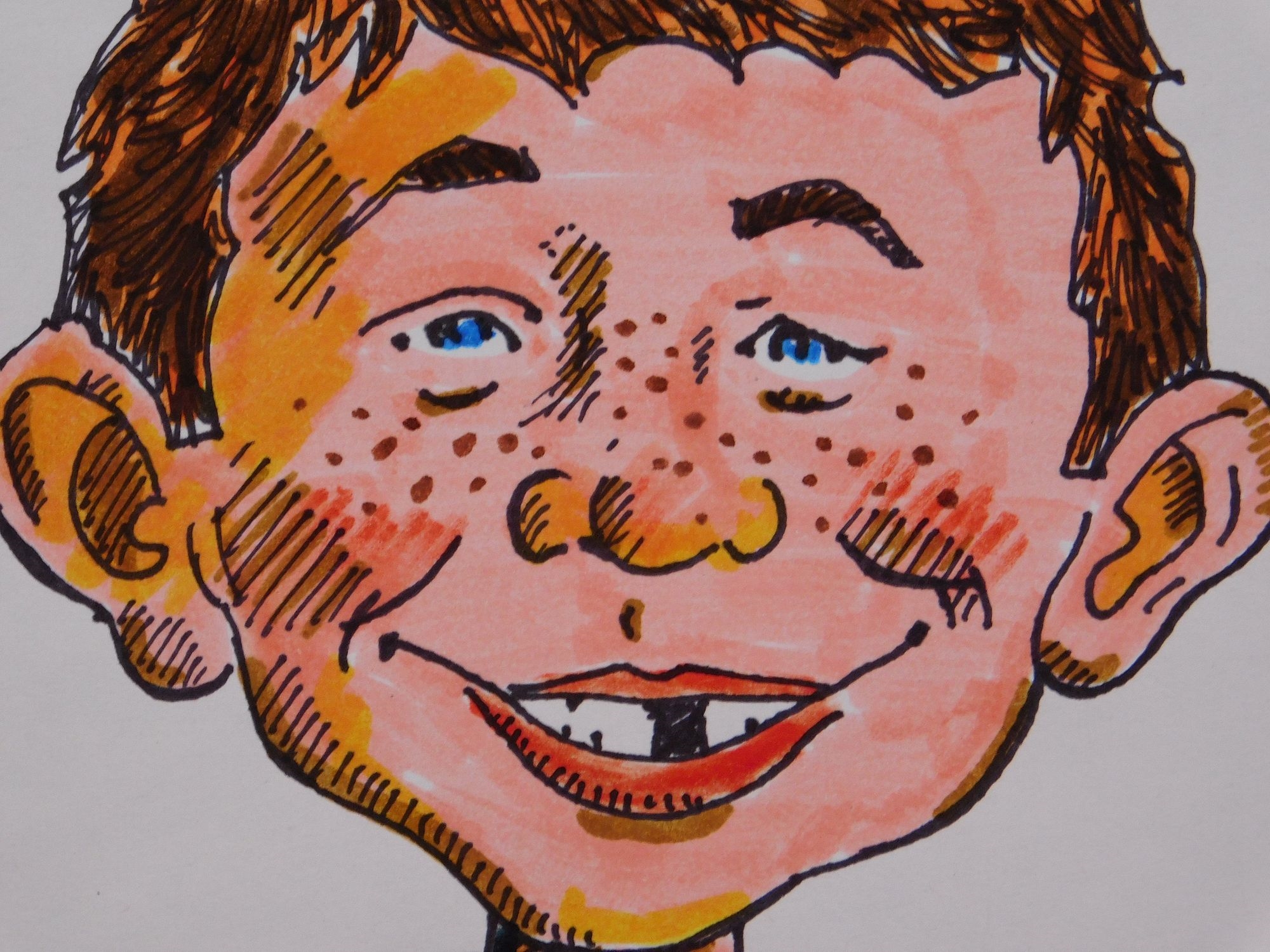 Paul Coker | Manner of: Alfred E. Neuman | MutualArt
