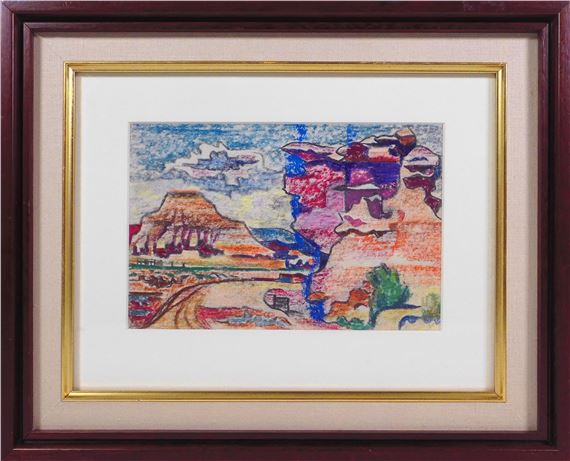 Erle Loran | Desert Landscape | MutualArt