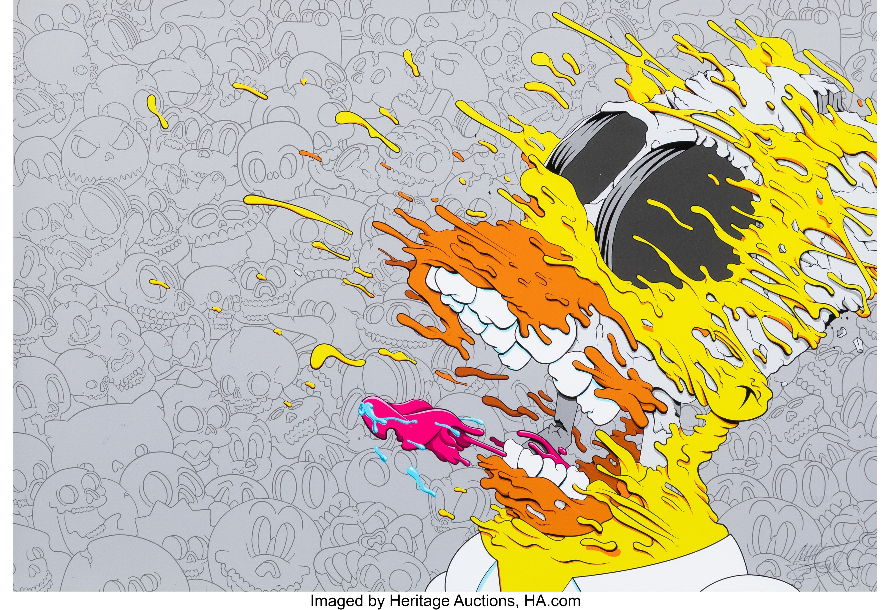 Matt Gondek | Deconstructed Homer (D'oh Nut Edition) (2021) | MutualArt