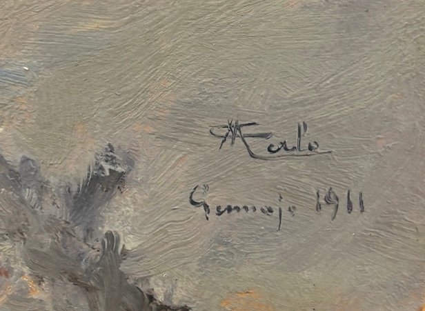 Camillo Merlo | PAESAGGIO MONTANO (1911) | MutualArt