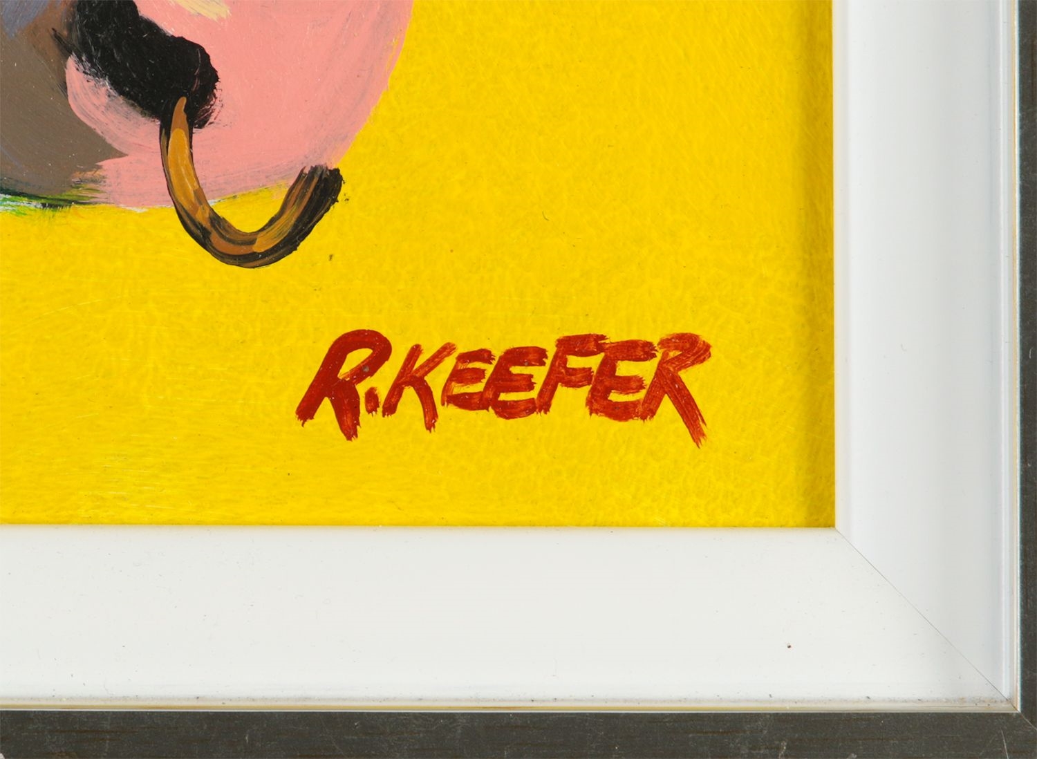 Ronald Keefer | BULL ON YELLOW | MutualArt