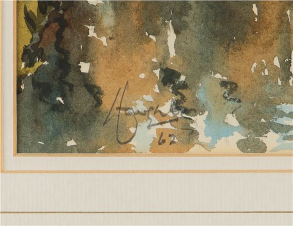 Wilfred J. Haughton | THE VILLAGE POND (1962) | MutualArt