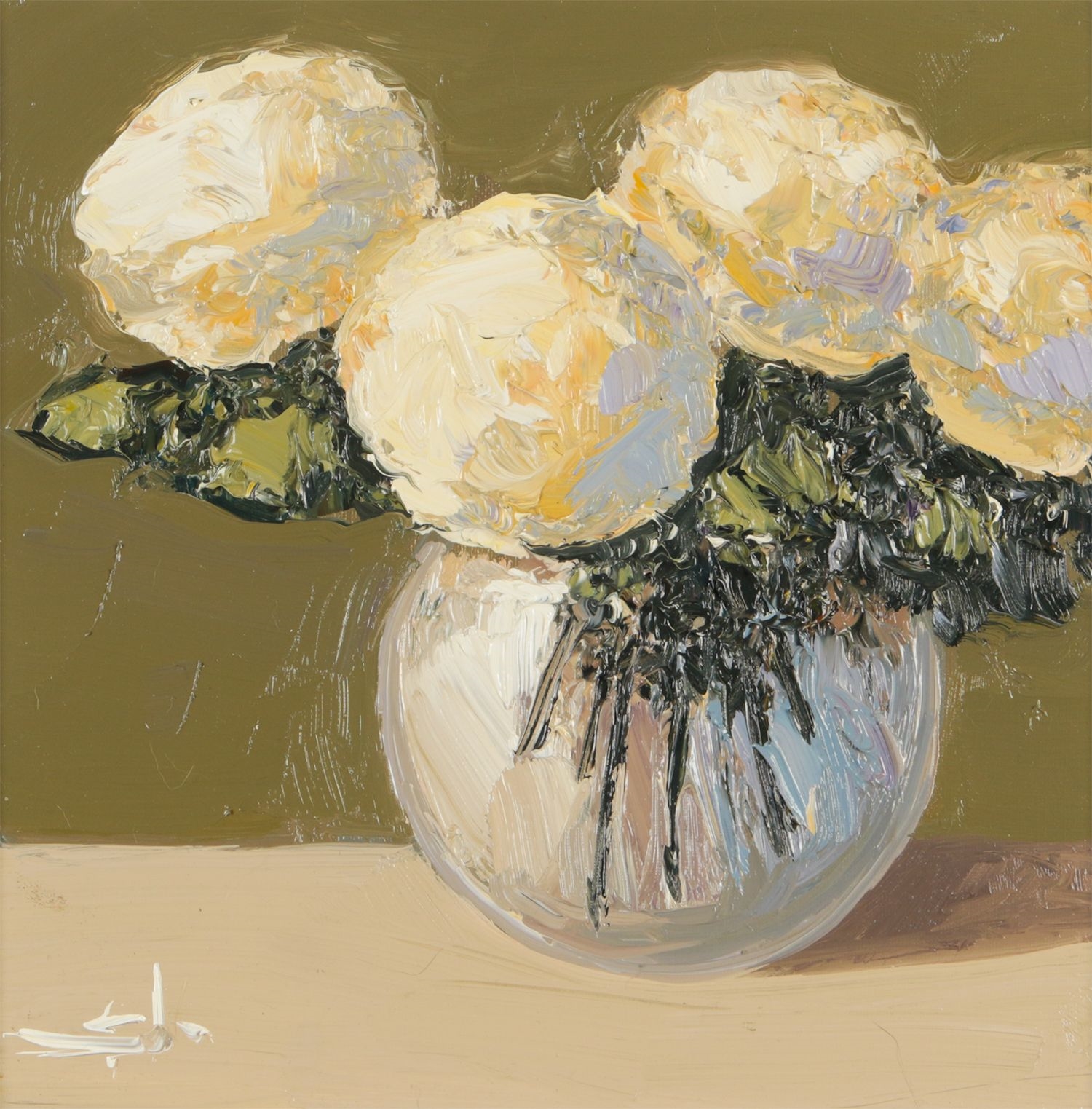 Vivek Mandalia | WHITE FLOWERS | MutualArt