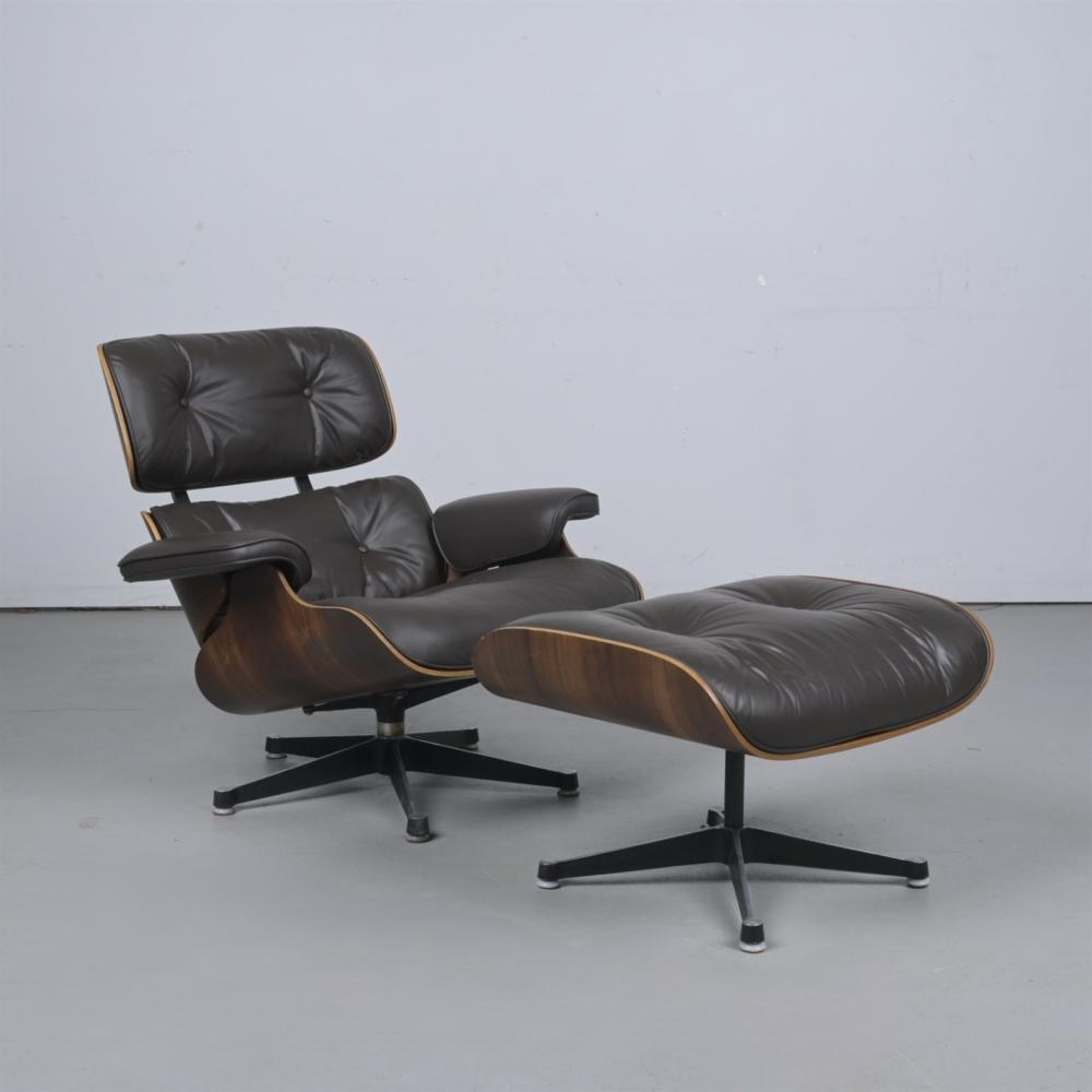 Charles & Ray Eames | A CHARLES AND RAY EAMES LOUNGE CHAIR AND OTTOMAN ...