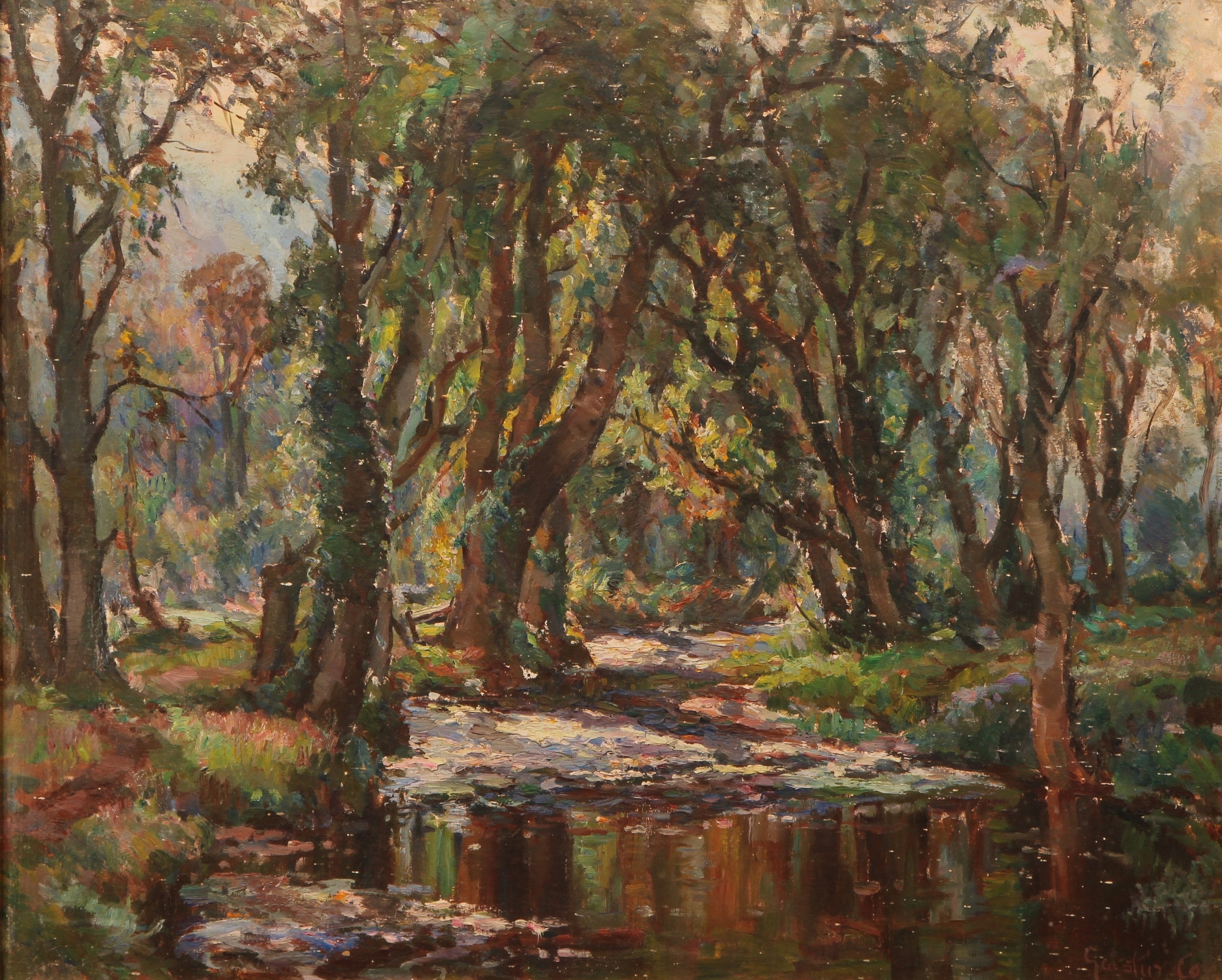 Cox Garstin | Impressionist Woodland | Compare similar artworks | MutualArt
