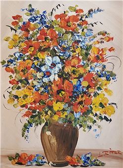 L. Ritter | Early 20th Century Still Life Oil Painting (Early 20th ...