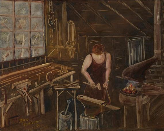 Ian Torrence | Blacksmith (1989) | MutualArt