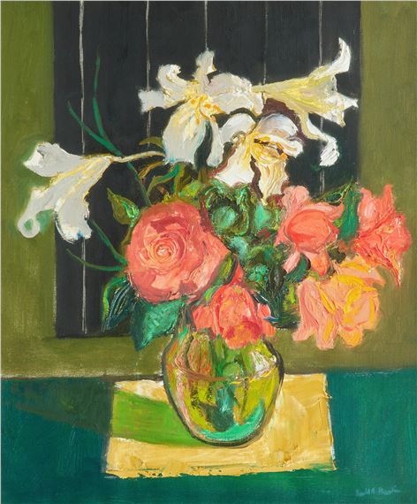 David McLeod Martin | Roses and Lilies (1990) | MutualArt