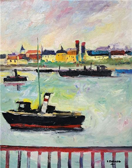 Boris Pavlov | Ships on the stones (1971) | MutualArt
