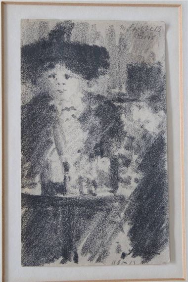 Max Stobbe | Pariser Nachtleben-2 Frauen (1913) | MutualArt