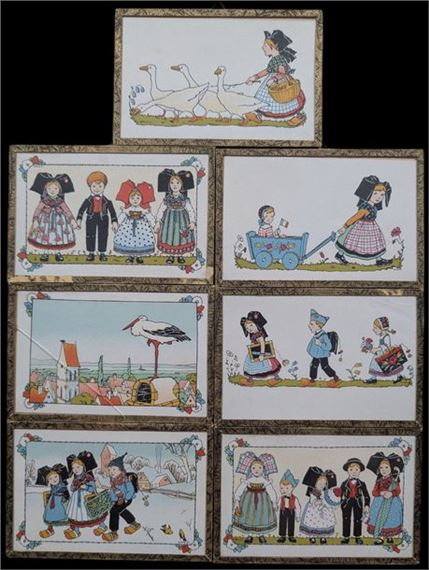 Jean Jacques Waltz | Seven multiples under glass | MutualArt