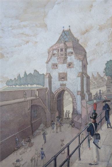 Leo Schnug | Porte Blanche in Strasbourg | MutualArt