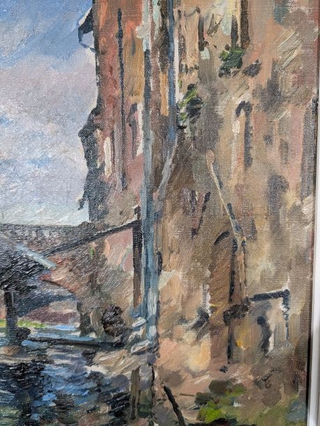 Lucien Haffen | Pont Saint Martin in Strasbourg | MutualArt