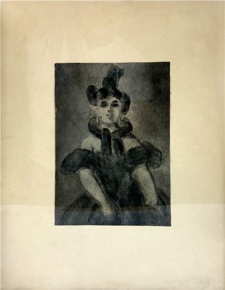Constantin Guys | Portrait de femme | MutualArt