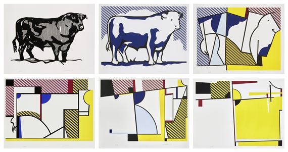 Lichtenstein Roy | Bull Profile Series | Compare similar artworks ...
