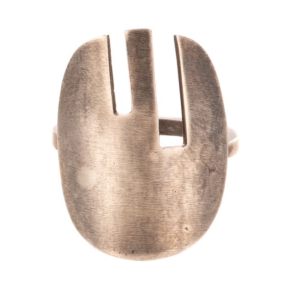 Betty Cooke | An Early Betty Cooke Cut Out Ring in Sterling Silver ...