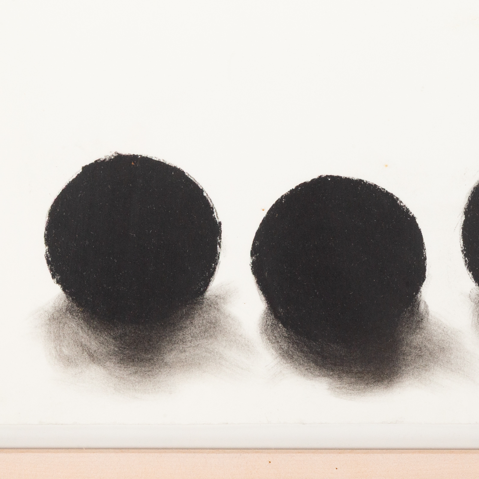 Carol Miller Frost | Three Black Circles | MutualArt