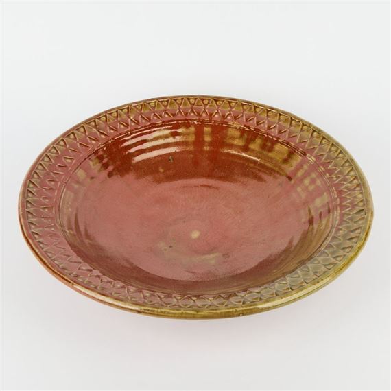 Mirek Smisek | A Large Mirek Smisek Charger With Impressed Decoration ...