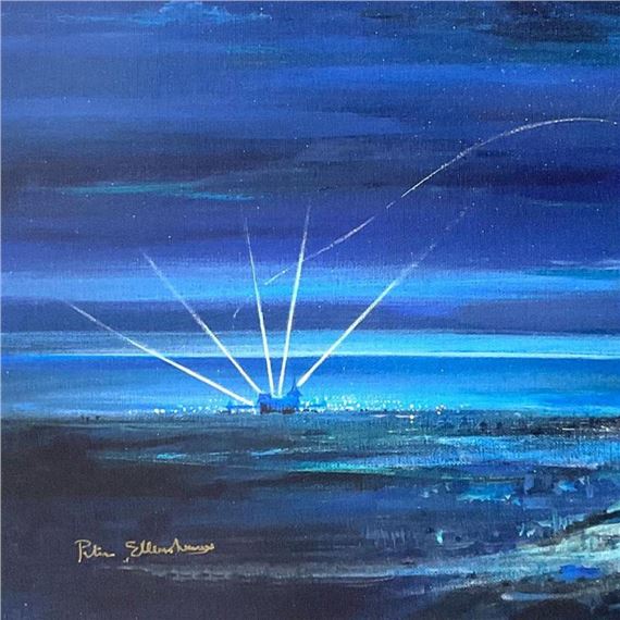 Peter Ellenshaw | Gold Castle | MutualArt