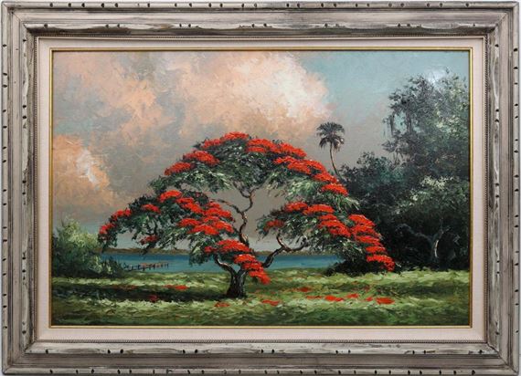 Harold Newton | HAROLD NEWTON FLORIDA HIGHWAYMEN MASTERPIECE | MutualArt