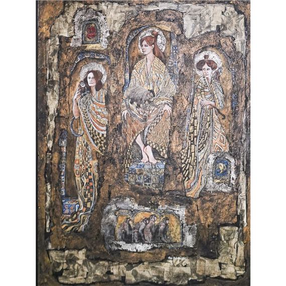 Rose Ann Samuelson | Saints and Monkeys (20) | MutualArt