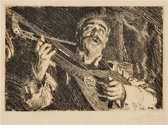 Anders Zorn | Vicke Andrén (1918) | MutualArt