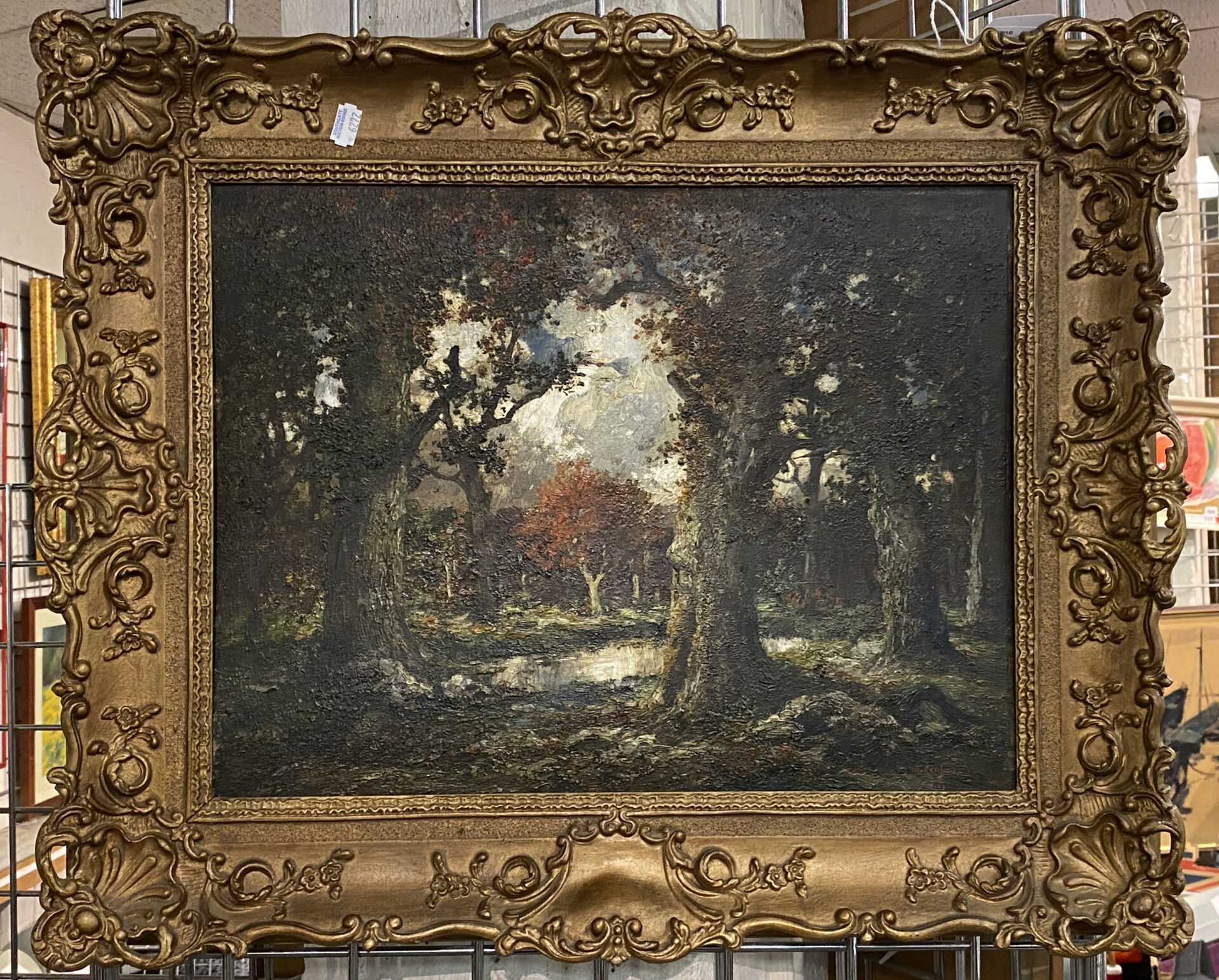 Adolf Kaufmann | FOREST LANDSCAPE | MutualArt