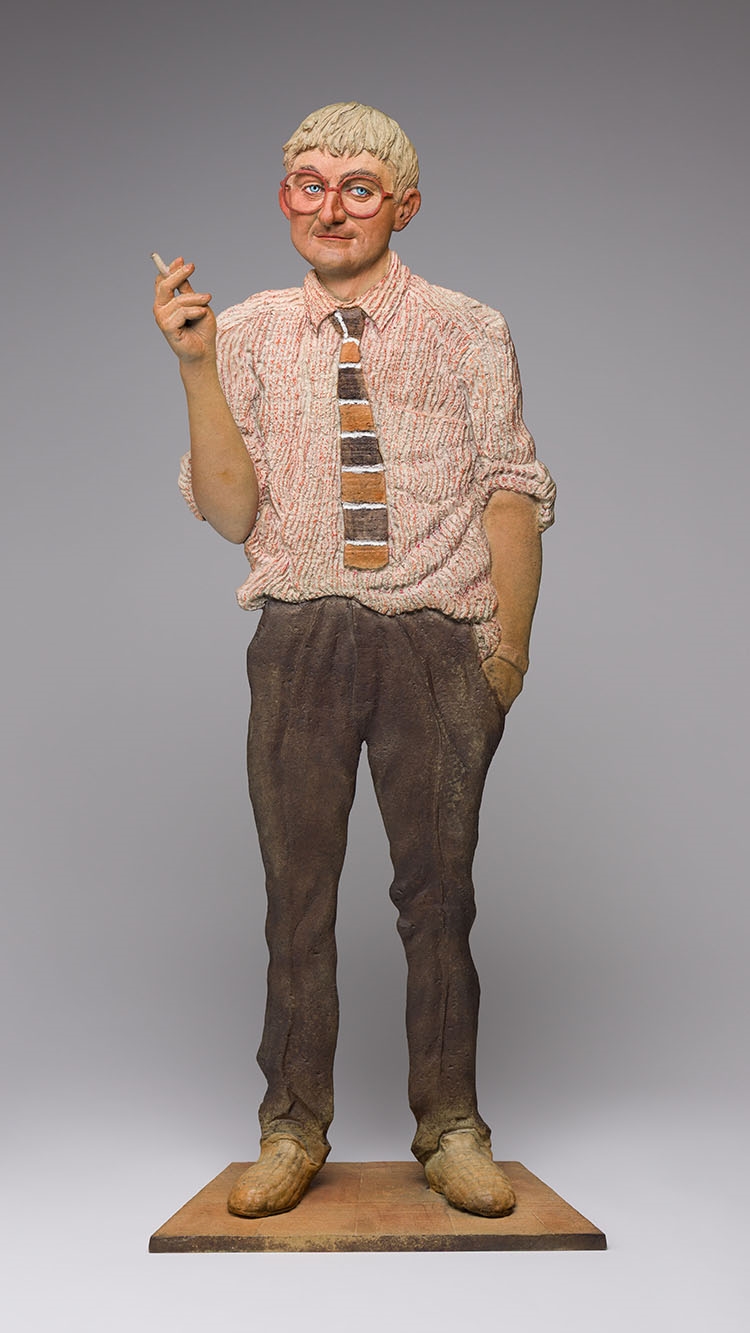 Joe Fafard | bronze sculpture with patina and paint (1994) | MutualArt