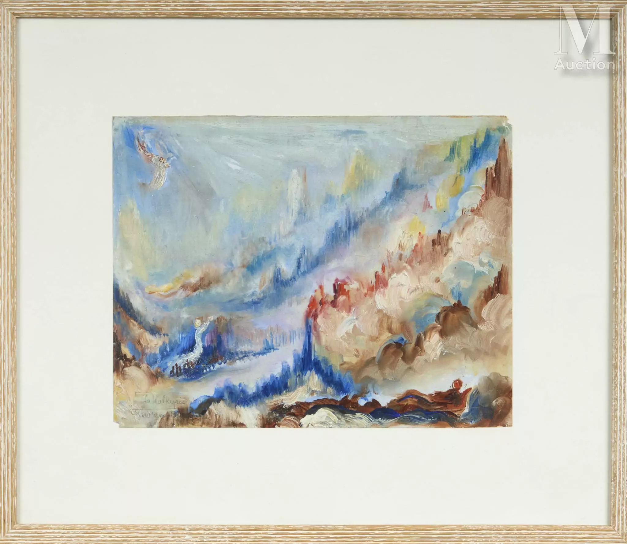Gustave Bourgogne | La walkyrie de Wagner | MutualArt