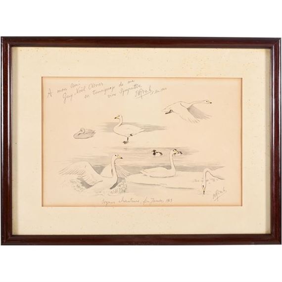 Boris Riab | Singing Swans (63) | MutualArt