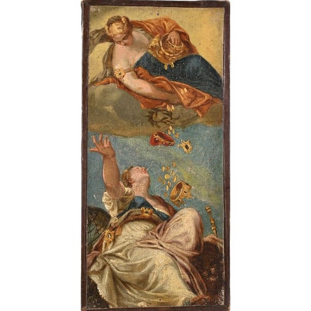 Italian School, 18th Century | Study for a ceiling | MutualArt