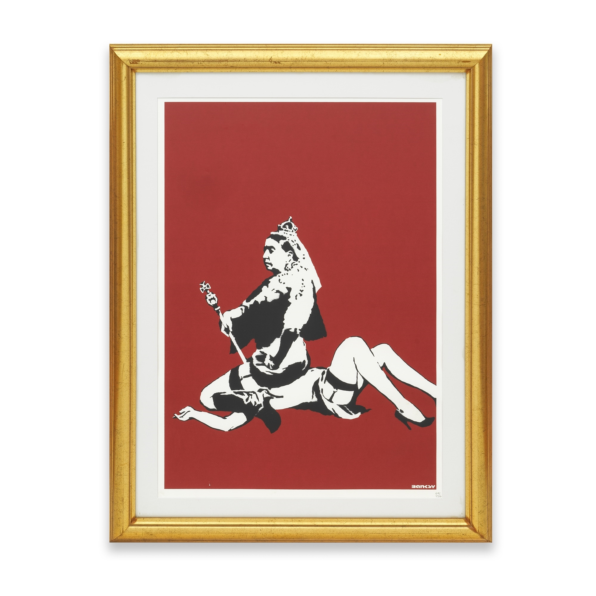 Banksy | Queen Victoria (2003) | MutualArt